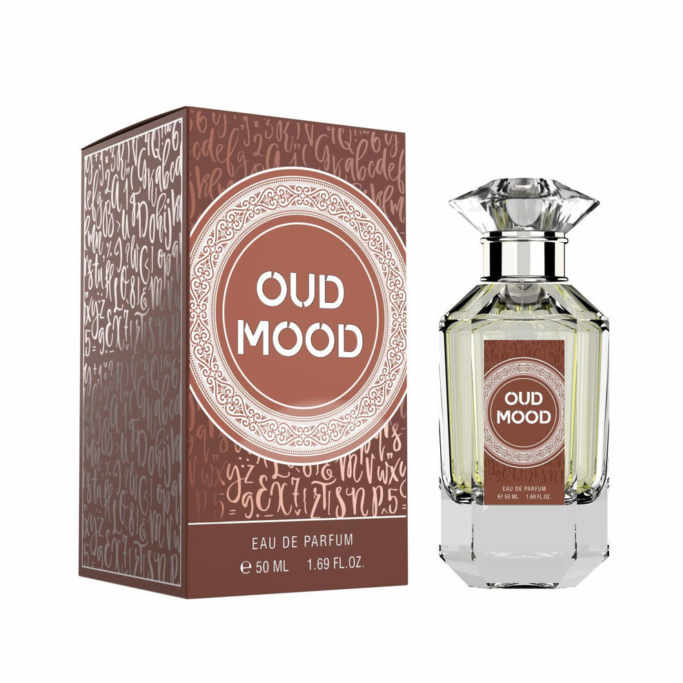 Oud Mood - Eau de Parfum 50ML - Saffron Vanilla Amber Rose Jasmine Vio ...